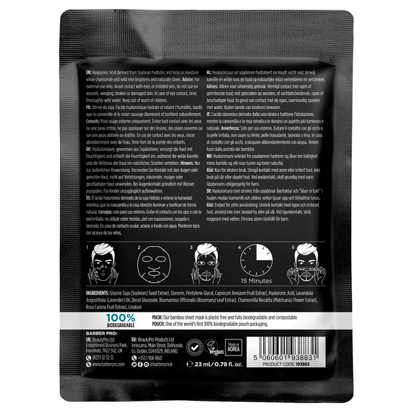 Barber Pro Hydrating Face Sheet Mask – HWS Beauty