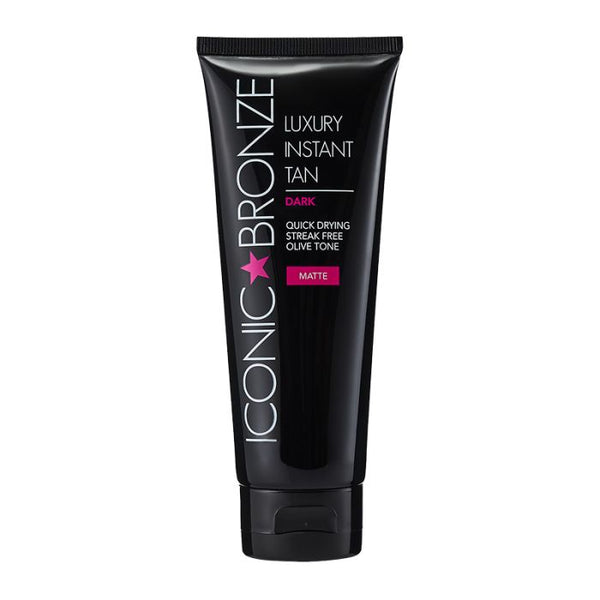 Iconic Bronze Luxury Instant Tan Dark Matte 100ml – HWS Beauty