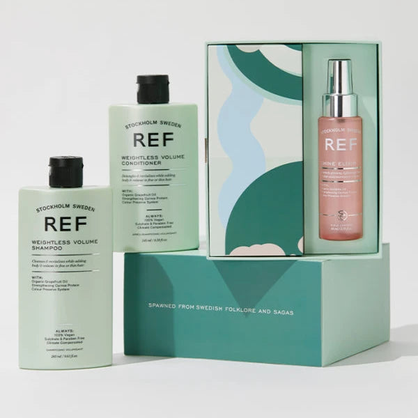 REF Weightless Volume Gift Set – HWS Beauty