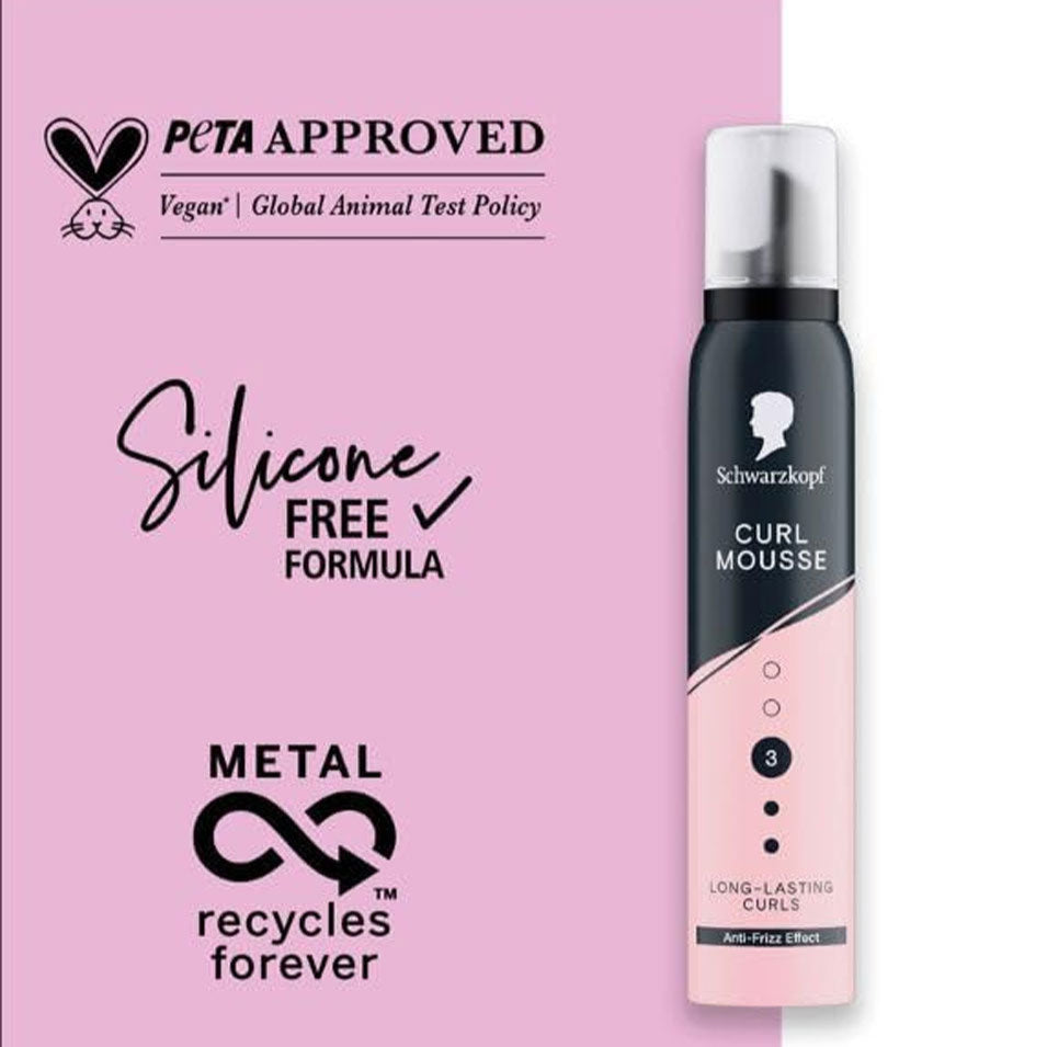 Schwarzkopf Styling Curl Mousse 200ml – HWS Beauty