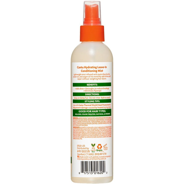 Cantu Shea Butter Hydrating Leave-In Conditioning Mist 237ml – HWS Beauty