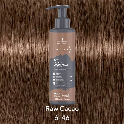 Schwarzkopf Chroma ID 6-46 Raw Cacao Color Mask 300ml – HWS Beauty