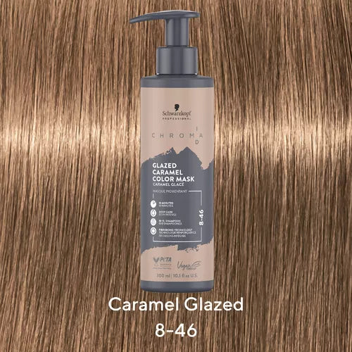 Schwarzkopf Chroma ID 8-46 Glazed Caramel Color Mask 300ml – HWS Beauty